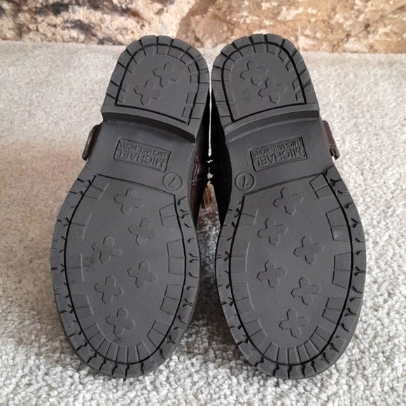 Michael Kors | Shoes | Michael Kors Toddler Girl Boots S 7c Cbrown ...